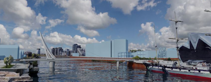 Final design of new Govan-Partick Bridge pays homage to shipbuilding ...