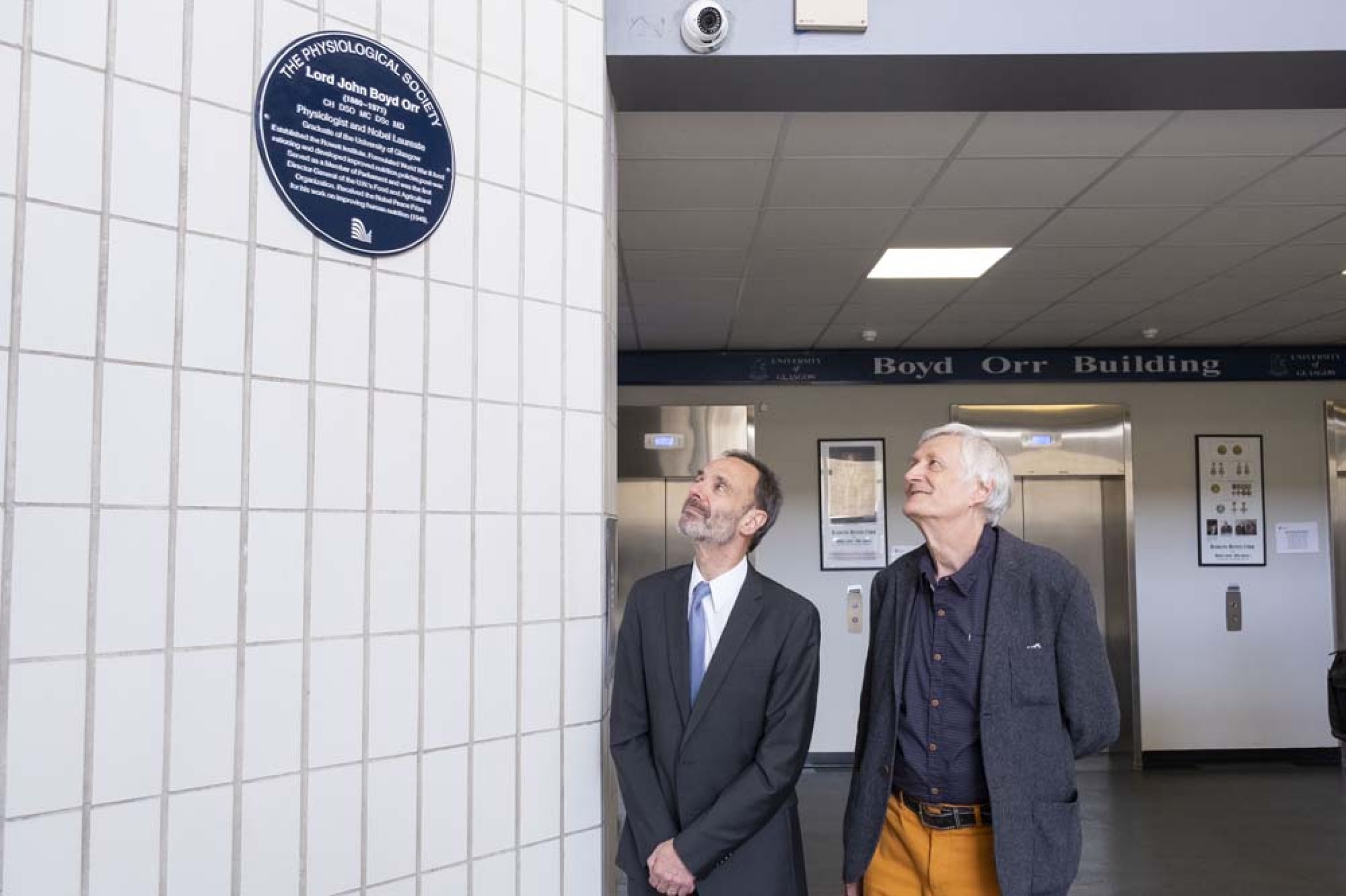Blue plaque for Glasgow's Nobel Peace Prize winner | Glasgow West End Today