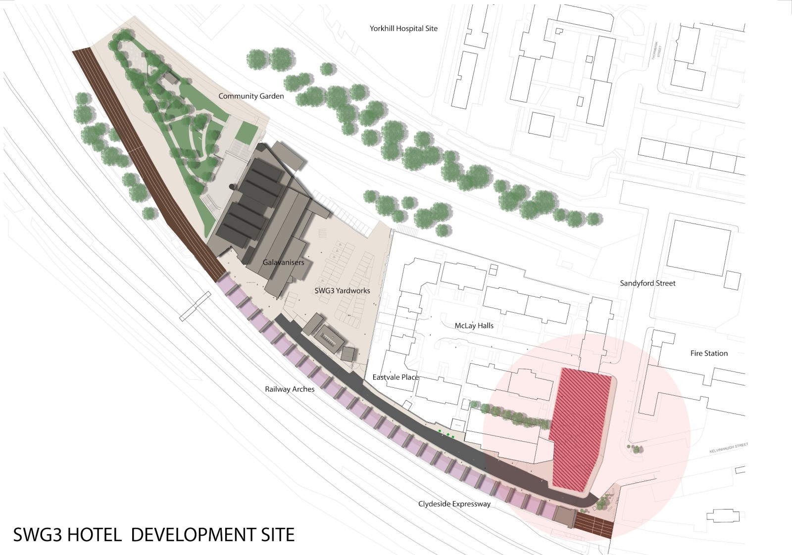 SWG3's plans for 139-bedroom hotel in Yorkhill | Glasgow West End Today