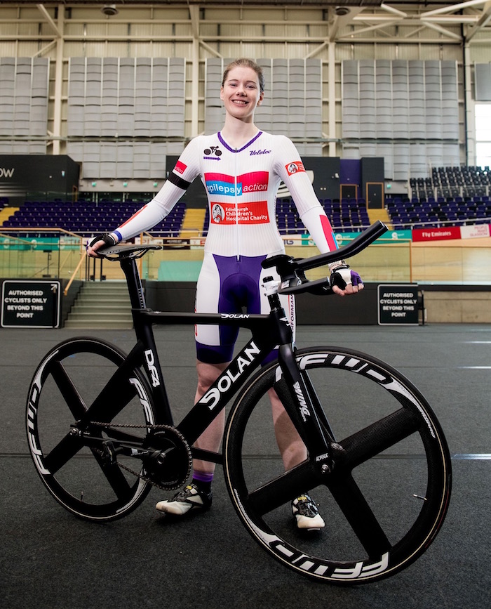 Video: Lorraine Kelly cheers on Broomhill cyclist Katie ahead of world ...
