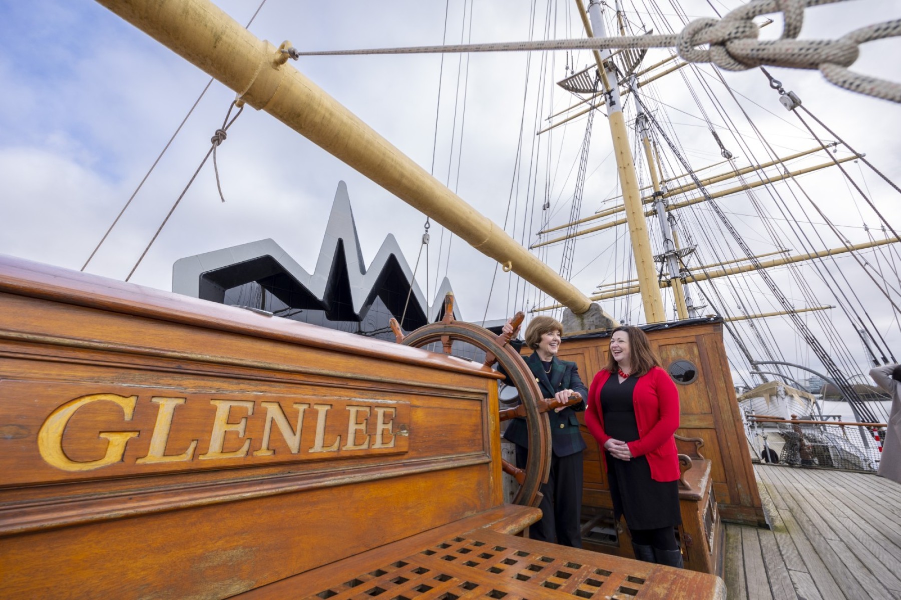 Future Secured For Tall Ship Glenlee Glasgow West End Today